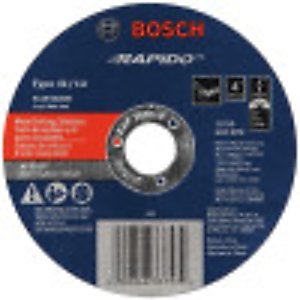 Bosch TCW1S400 4 In. .040 In. 5/8 In. Arbor Type 1A (ISO 41) 60 Grit Rapido Fast Metal/Stainless Cutting Abrasive Wheel