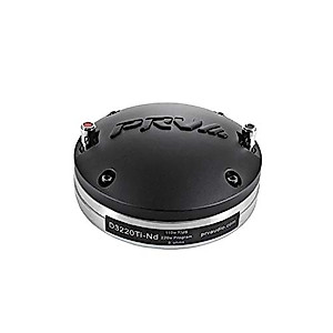 PRV AUDIO D3220Ti-Nd 2" Exit Titanium Neodymium 220 Watts RMS Pro Audio Compression Driver 3" VC 110dB (Single)