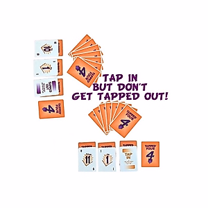 Tapped Four Expansion Card Game - Party Game, Up to 11 Players - Friends, Family, Fun, Luck, Laughter and Nonstop Entertainment