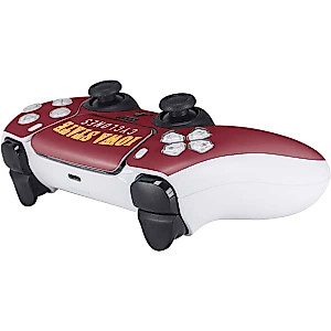 Skinit Decal Gaming Skin Compatible with PS5 Controller - Officially Licensed Iowa State University Collegiate Text Design