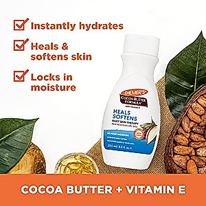 Palmer's Cocoa Butter Formula Daily Skin Therapy Cocoa Butter Body Lotion for Dry Skin, Hand & Body Moisturizer, Flip Cap Bottle, 8.5 Oz (Pack of 1)
