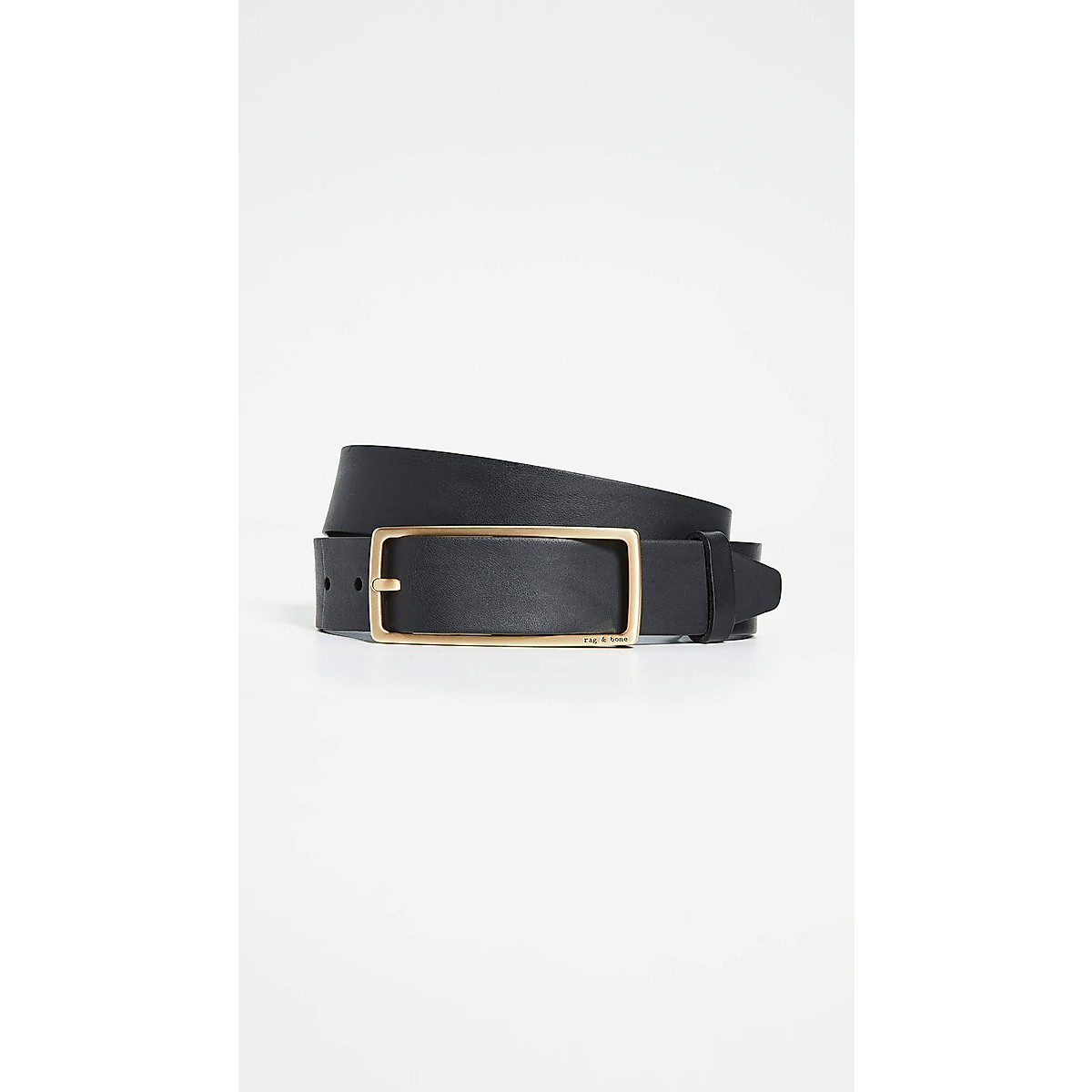rag & bone Women's Rebound Belt, Black, M