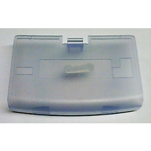 Game Boy Advance Glacier Clear Ice Blue Battery Cover Lid