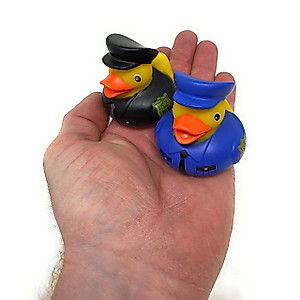 Bulk 24 Pack Police Rubber Ducky Assortment - Perfect for Law Enforcement