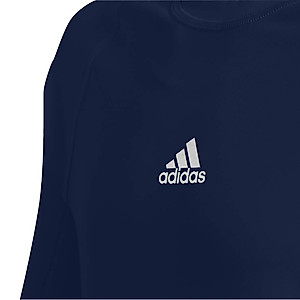 adidas unisex-youth Football Tee Dark Blue Large