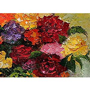 SOLD Abundance of Love, Still Life Rose Flowers By Internationally Renown Artist Andre Dluhos
