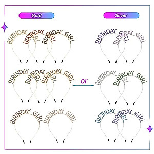 Birthday Headbands for Women Birthday Silver White Tiaras and Crowns for Women Girls Christmas Birthday Party Decorations Happy Birthday Princess Crown Rhinestone Happy Birthday Accessories Crown