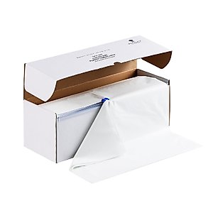 Goodluck 54 Inch X 300 Feet Plastic Table Cloths with Cutter Box, Disposable Table Cloths for Parties, Tablecloth Plastic for Party, Banquet, Wedding, Birthday, Anniversary Decorations, White