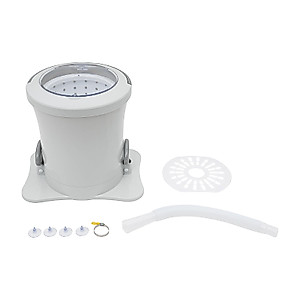 DCEHKR Mini Manual Washing Machine, 2 In 1 Manual Non Electric Washing Machine and Clothes Spin Dryer, 2.4Gal Mini Washing Machine Can be Used In Flats, Motels And Dormitories (White)