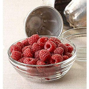 Lawei Set of 12 Glass Bowls - 3.5 inch Mini Prep Bowls Serving Bowls Glass Salad Bowl for Kitchen Prep, Dessert, Dips, Candy Dishes