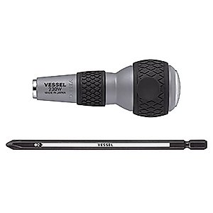 VESSEL Ball Grip (Bit-replaceable Tang-Thru Screwdriver) [No.230W-2] (Ph No.2) (Japan Import)