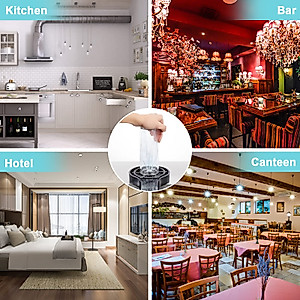 DVOLIKE Cup Washer Sink Attachment, Kitchen Sink Automatic Flushing Device High Pressure Cup Rinser Faucet Bottle Washer for Coffee Shop Cup Cleaner Bar Glass Cleaner