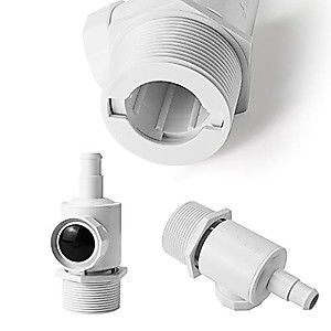 Funmit 9-100-9001 Universal Wall Fitting Connector Assembly Compatible with Polaris 180 280 280 380 3900 Sport and 480 Pro Automatic Pool Cleaners