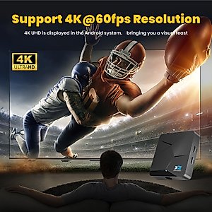 Bearway Super Console x2 Retro Game Console with 60,000+Classic Games for TV, Video Game Console with 60+Emulators,Plug& Play Gaming System EmuELEC4.6&Android TV 9.0, 2 Wireless Controllers(256G)
