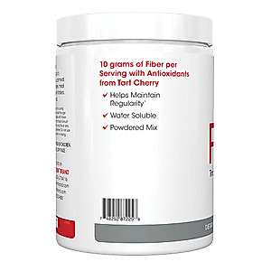 Tino High Fiber Supplement Powder - Non-GMO, Pre-Biotic, Water Soluble, Digestive Friendly, Powdered Mix - Add to Water, Juice, Shakes, Cereal & More (2 Canisters - 15.9 Oz. ea.)