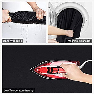 WENMER Black Backdrops, Solid Black Photo Backdrops for Photoshoot, Photography Backdrops Background for Photo Shooting, Party, Videos, 5 x 7 FT