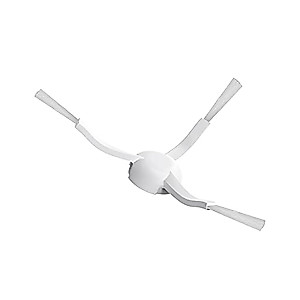 ALPGEN 2Pcs White Side Brush/Fit for Xiaomi Mi Robot Vacuum Mop 2 Pro + Robotic Cleaner STYTJ02ZHM STYJ02ZHM Part Kits Spare Components Sweeping Robot Set