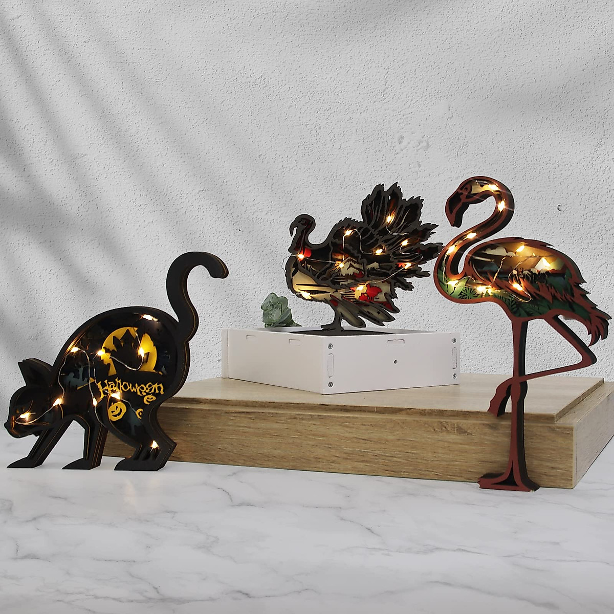 Vemkyrio 12 Pcs Walnut Unfinished Wood Craft, 3MM 1/8" x 12" x 12" Walnut Unfinished Plywood for Laser Cutting & Engraving, CNC Cutting, School DIY Projects