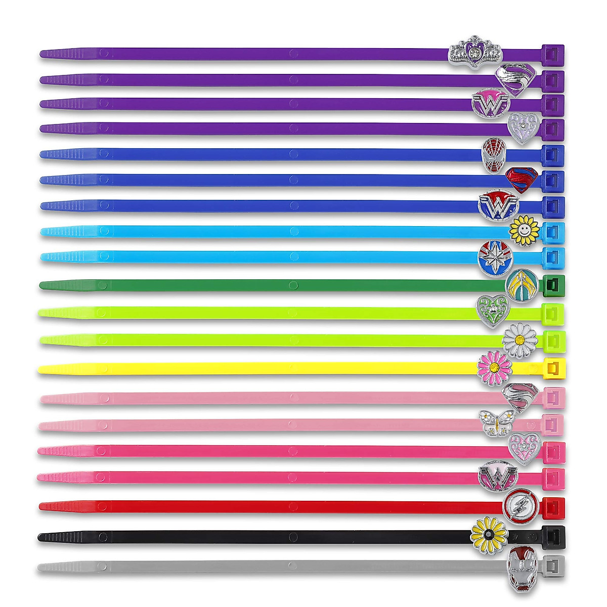 20 Chicken Charm 3 Poultry Leg Bands - Hero Pack