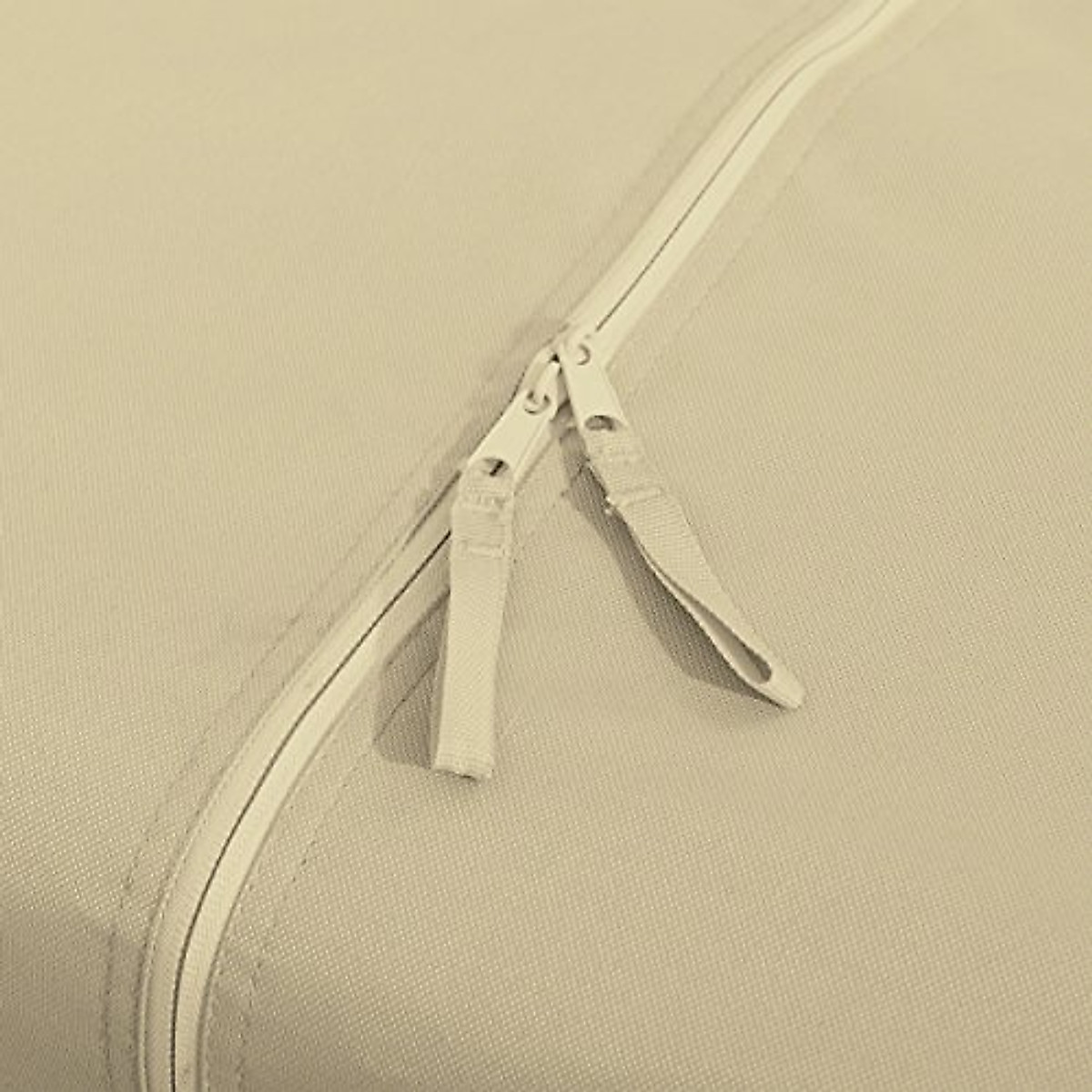 Classic Accessories Veranda Water-Resistant 60 Inch Patio Cushion and Cover Storage Bag, Patio Furniture Covers, Pebble/Bark/Earth