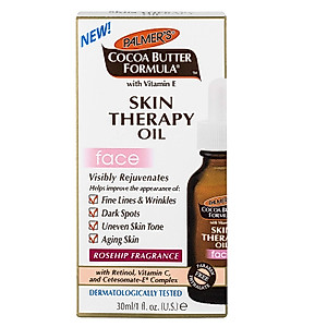 Palmer's Cocoa Butter Formula Skin Therapy Oil for Face 1 oz (Pack of 2)