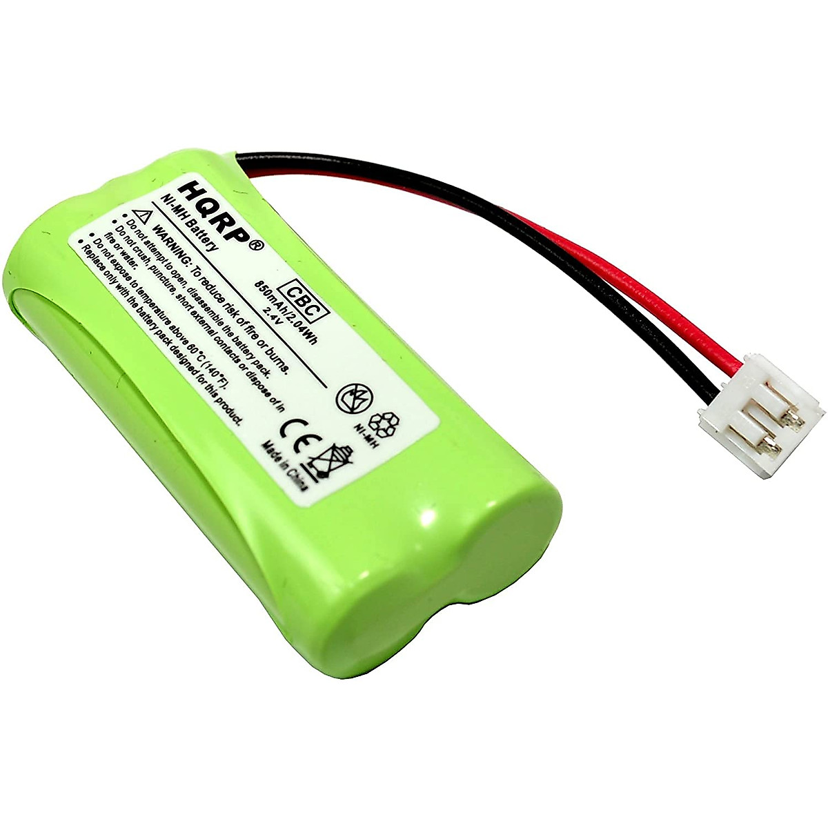 HQRP Phone Battery Compatible with Sanik 2SV-AAA65H-S-J1 2SN-AAA65H-S-J1 General Electric GE 5-2826 28871 28871FE2-A 5-2814/52814, 28811 28811FE2-A 28811FE2 28851 27902 27950 27951 Cordless Telephone