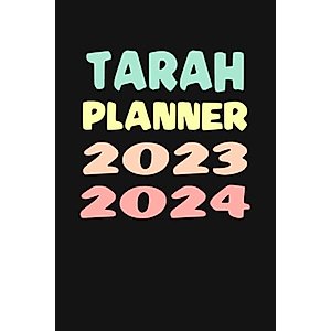 TARAH: Custom Name Weekly Planner 2023-2024
