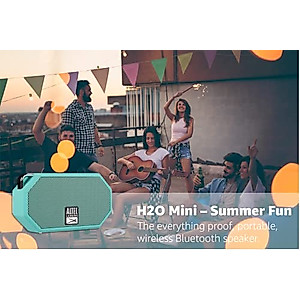 Altec Lansing Mini H2O - Waterproof Bluetooth Speaker, IP67 Certified & Floats in Water, Compact & Portable Speaker for Hiking, Camping, Pool, and Beach