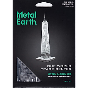 Fascinations Metal Earth One World Trade Center Building 3D Metal Model Kit