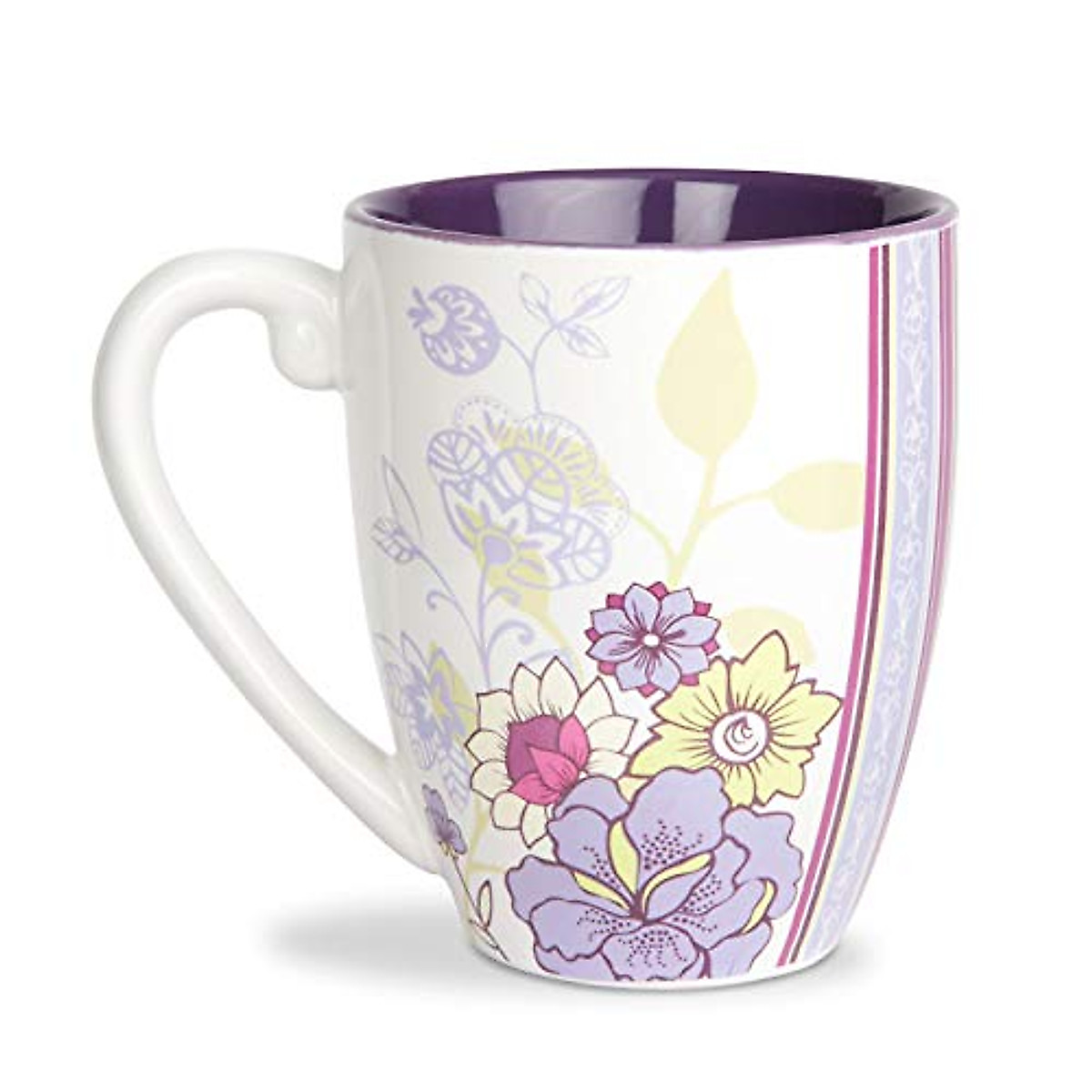 Pavilion Ceramic Mark My Words The Best Things in Life Mug, 20-Ounce, 4-3/4-Inch