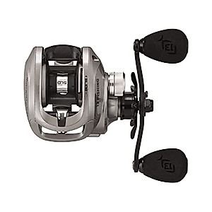 13 FISHING - Inception Slide Baitcast Reel - 8.1:1 Gear Ratio - Left Hand Retrieve (Fresh+Salt) - INSLD2-8.1-LH, Gray