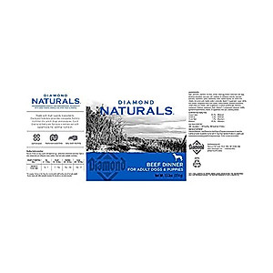 Diamond Naturals Beef Dinner Can Dog 12/13.2oz