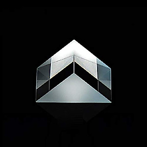 Coherny Optical Glass Triangular Prisms Right Angle Isosceles Prisms Lens Optical K9 Glass Material Testing Instrument