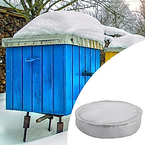 5 Gal Bee Bucket Heater, Honey Bucket Heating 32~194°F Adjustable Bee Pail Heater Band with Display Temperature Controller,Oxford Cloth Top Cover,Honey Stick, for Barrel Heater, 400W, 120V ( Color : S