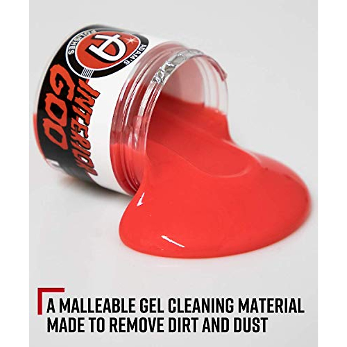 Adam's Interior Goo - Car Detailing Dust Cleaning Mud Slime Gel Glue for Automotive Interior Car Cleaner | Magic Putty Cleaner for Your Car Accessories Leather Car Seat Laptop Keyboard Tablet…