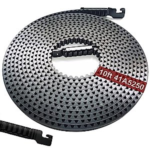 Upgraded 41A5250-2 Drive Belt Garage Door Opener, 307'' Drive Belt for 10ft Garage Door Compatible with Liftmaster/Chamberlain/Sentex/Whisper Belt Drive