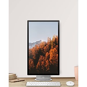 HP Chromebase 21.5" All-in-One Desktop, Intel Pentium Gold 6405U Processor, 4 GB RAM, 128 GB SSD, Rotating Full HD IPS Touchscreen, Chrome OS, Bluetooth Keyboard and Mouse Combo (22-aa0022, 2021)