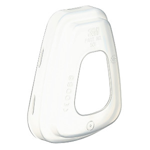 3M Respirator Filter Retainer 501, Holds 3M N95 Filter 5N11 and 3M P95 Filter 5P71