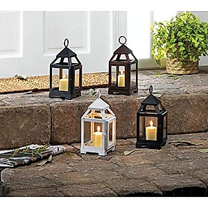 wakatobi Copper Mini Contemporary Candle Holder Lantern Light Terrace Outdoor Garden Patio