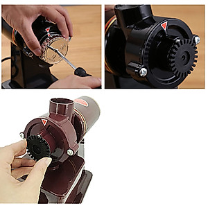 Coffee Grinder Electric Flat Burr Grinding Machine Automatic Mill 35oz Coffee Bean Grinder 19 Adjustable Grind Settings 36 Cups Professional Espresso Miller 200W With Cleaning Brush