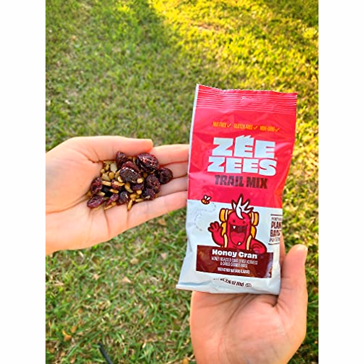 Zee Zees Trail Mix Variety Pack, 20 Count, Gluten Free, Kosher, Nut Free, Vegetarian, Low Sodium