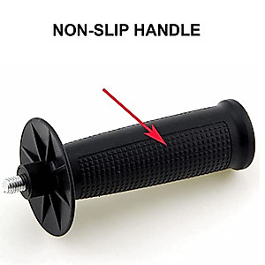 MIKMAYTOO 8MM Diameter Thread Auxiliary Side Handle Fit For Makita Dewalt Bosch Angle Grinder (8MM)