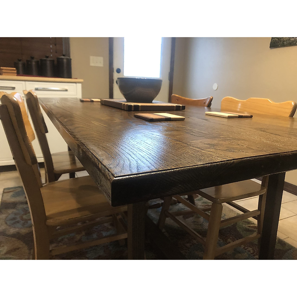 Dining Room Table (72x42x30, With One Bench, Fruitwood)