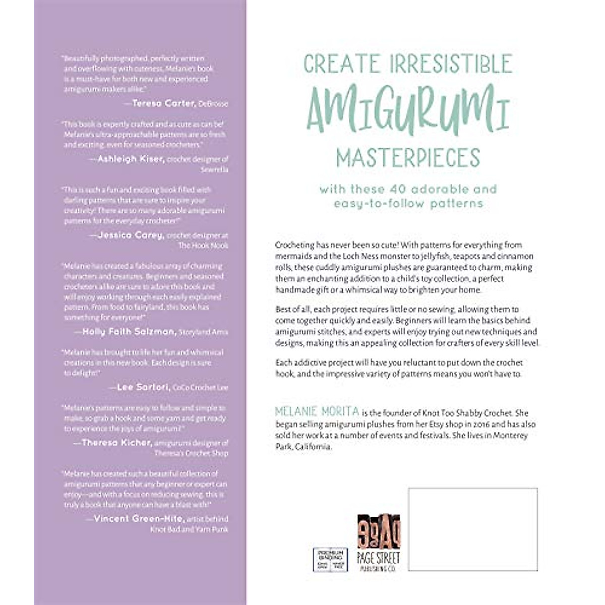 Hooked on Amigurumi: 40 Fun Patterns for Playful Crochet Plushes