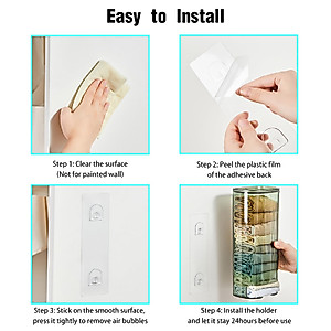 Grocery Plastic Bag Dispenser Holder, Sock Underwear Organizer Wall Mount Multifunctional Bag Saver Kitchen Small Storage Holder for Storing Socks Ties Plastic Bag