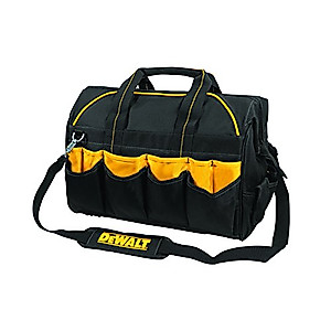 DEWALT DG5553 Tool Bag, 18 in. 28 Pocket, Multicolor, ‎Pack of 1