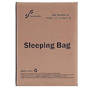 Sleeping Bags for Adults, Sportneer Sleeping Bag 3-4 Season Warm Weather Waterproof Lightweight Camping Sleeping Bag for Camping Backpacking Hiking Outdoor Travel