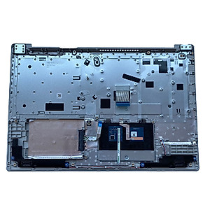 Replacement for Lenovo IdeaPad 320-15 320-15IKB 330-15AST 80xs0024us Laptop Upper Case Palmrest Keyboard Touchpad Assembly Part 5CB0N86311 SN20M63090 Top Cover Sliver