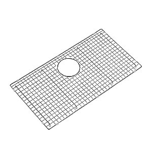 CIPOTAL 27.6 in. x 14.6 in. Rear Drain Kitchen Sink Protector with Supersoft Silicone Feet in 304 Grade Stainless Steel