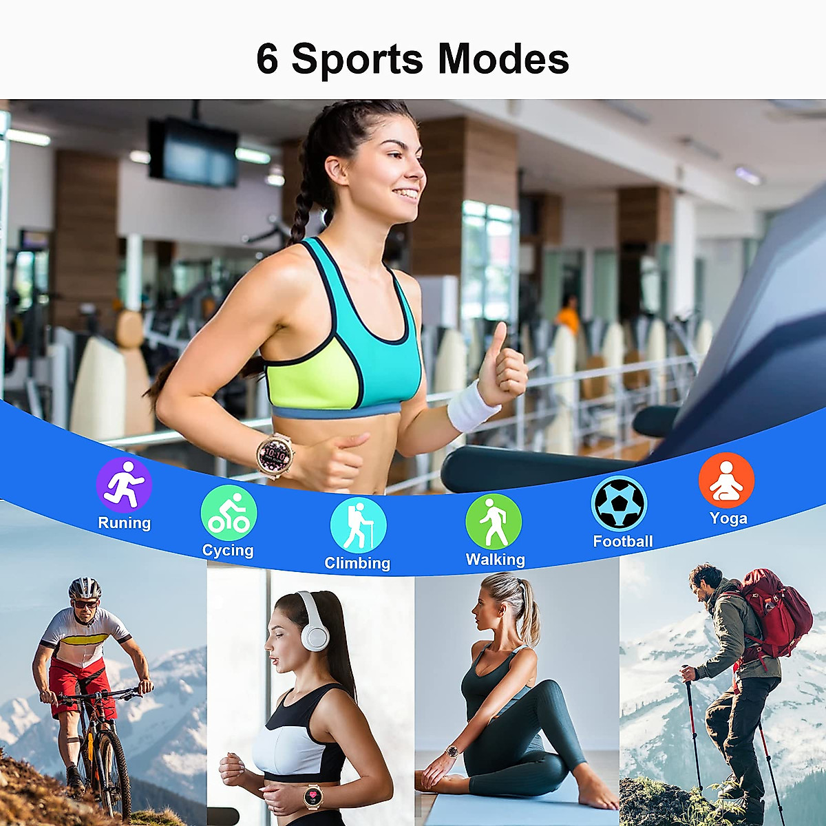 Smart Watches for Women (Make/Receive Call), Smart Watch for Android Phones and iPhone Compatible, 1.28" Touch Screen IP67 Waterproof Fitness Tracker with Heart Rate/Blood Oxygen/Sleep Monitor (Pink)